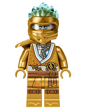 Lego Ninjago Zane - 10th Anniversary Golden Ninja - EroBrickz